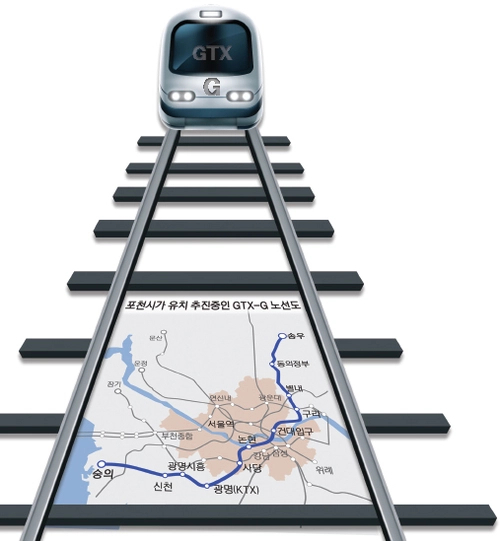 ‘올 상반기 GTX-G노선 유치’ 총력전 나선 포천시