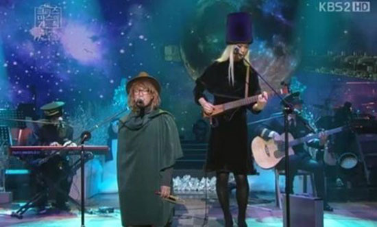 십센치 은하철도 999, 철이와 메텔로 완벽 변신 '폭소'