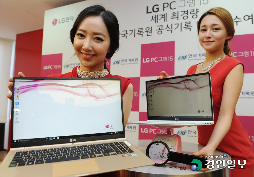 [경인포토]LG전자 'LG PC 그램 15' 신제품 출시
