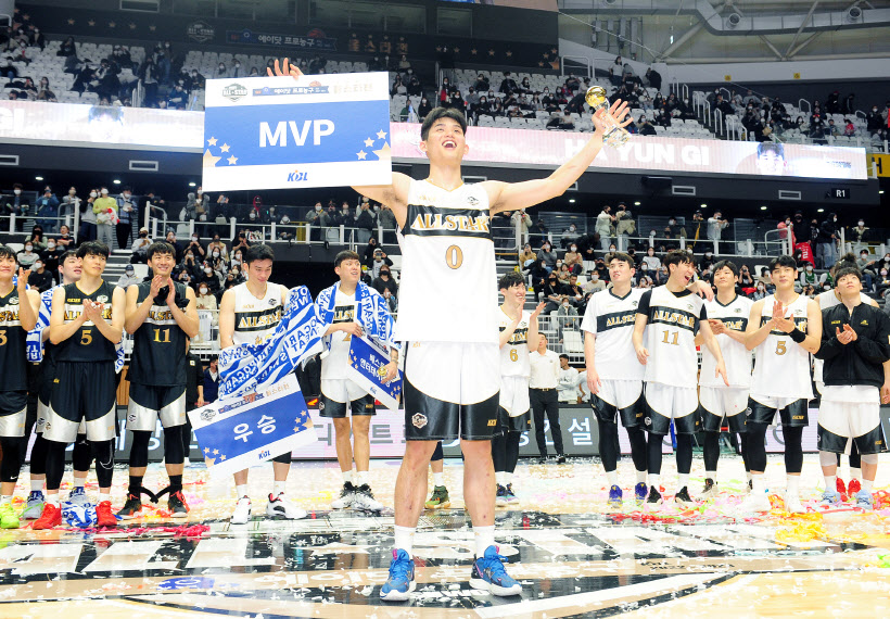 KT 소닉붐 하윤기, 생애 첫 올스타전 MVP '가장 큰 별이 되다'