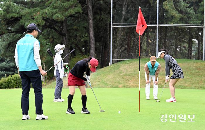 [포토] 제11회 KBGA협회장배 한국시각장애인 골프대회